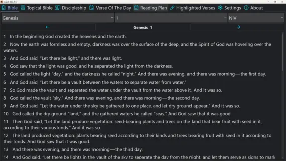 ENGLISH BIBLE PRO - Free Multiversion Bible App For Windows - Treasure ...